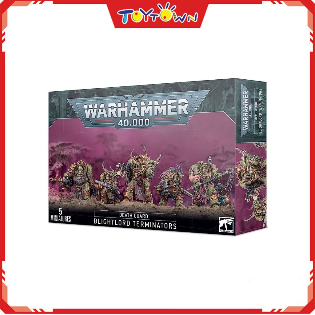 Warhammer 40,000 Death Guard: Blightlord Terminators | Shopee Philippines