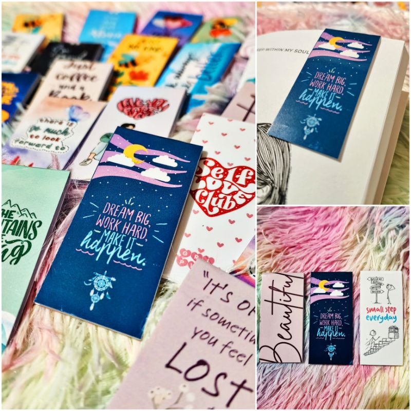 Magnetic Bookmark Cute Cats Motivational Quotes Bible Verse | Shopee ...