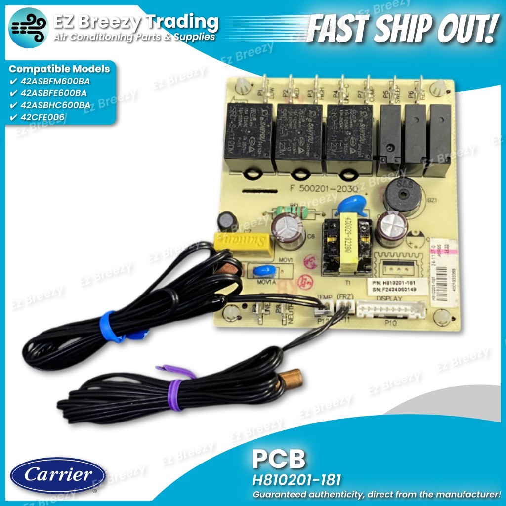 PCB H810201-181 Replacement PCB for Floor Mounted Air Conditioning ...