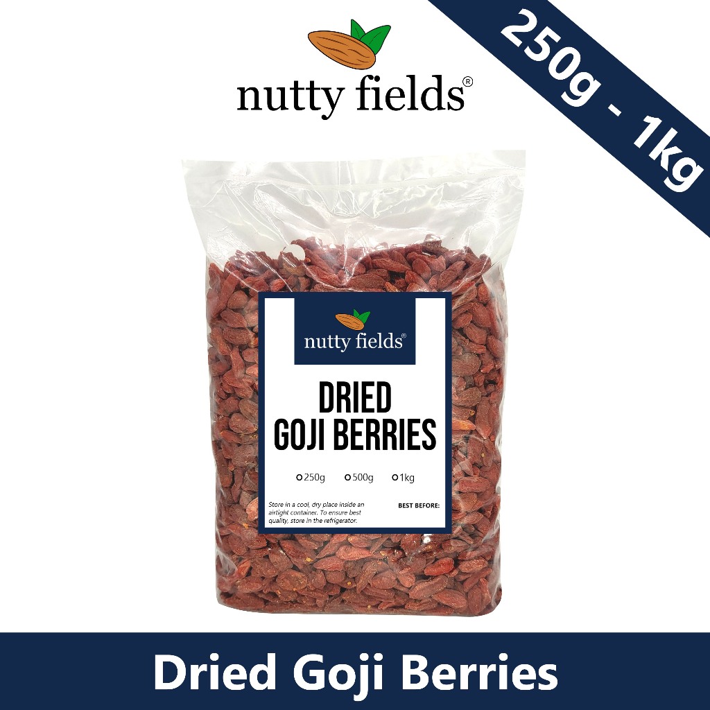 Dried Goji Berries Big Variety (250g - 1kg) by Nutty Fields | Shopee ...
