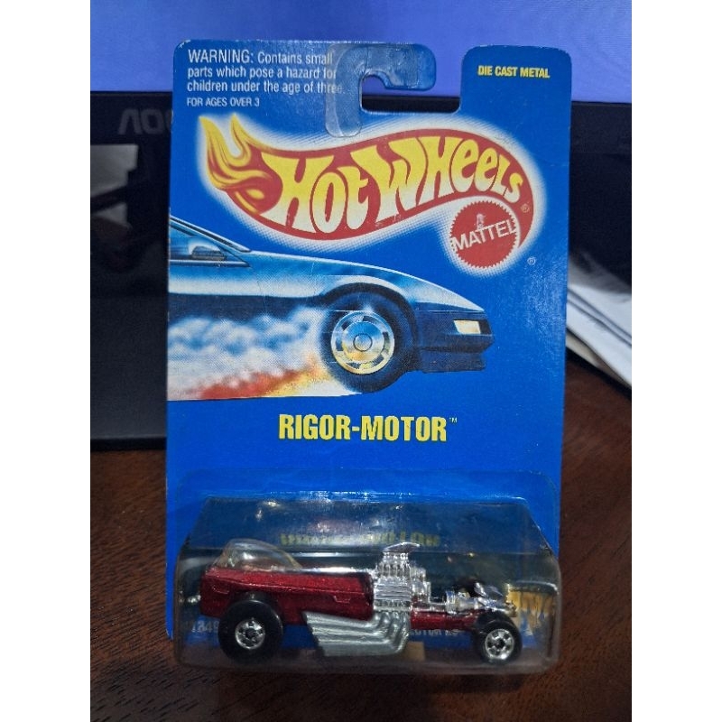 BLUE CARD, 1992 Released Hot Wheels Rigor Motor, No.247 | Shopee ...