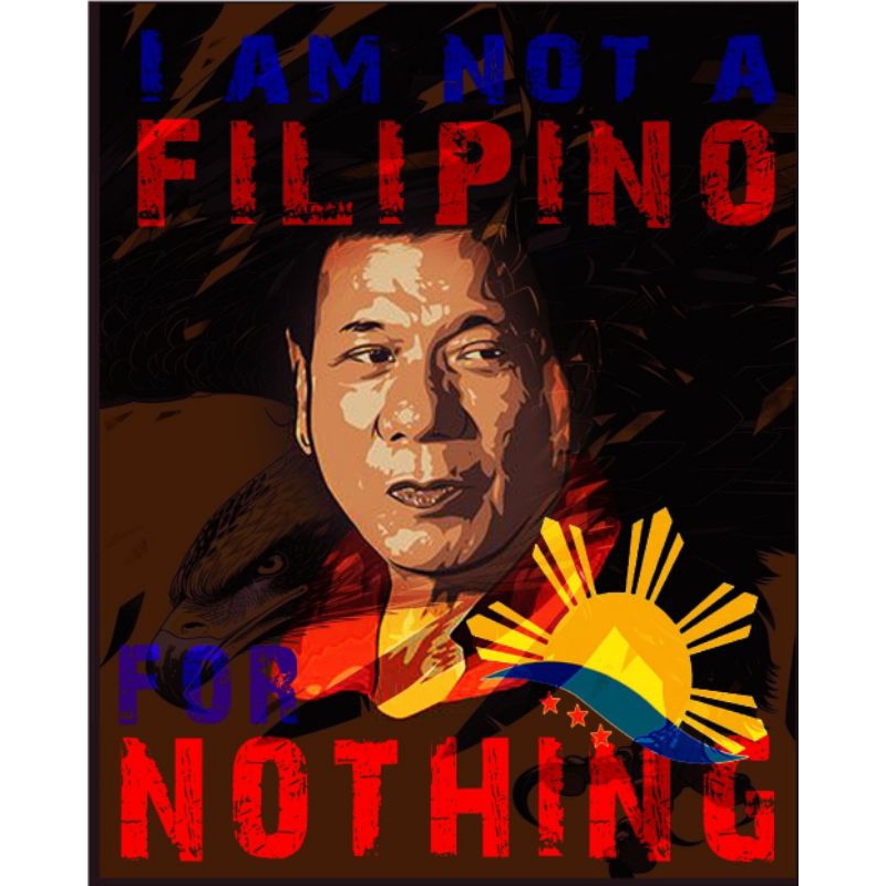 Duterte Filipino for Nothing Sticker Waterproof | Shopee Philippines