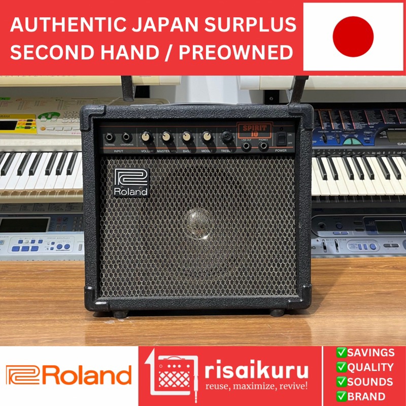 Roland Spirit 10 Guitar Amplifier Speaker – 10W (RMS) 220V Converted ...