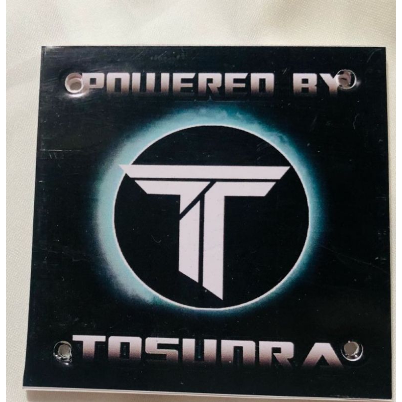 1 PIECE/ ISANG PIRASO NEW TOSUNRA EMBLEM PLATE SEMI PLASTIC WATERPROOF ...