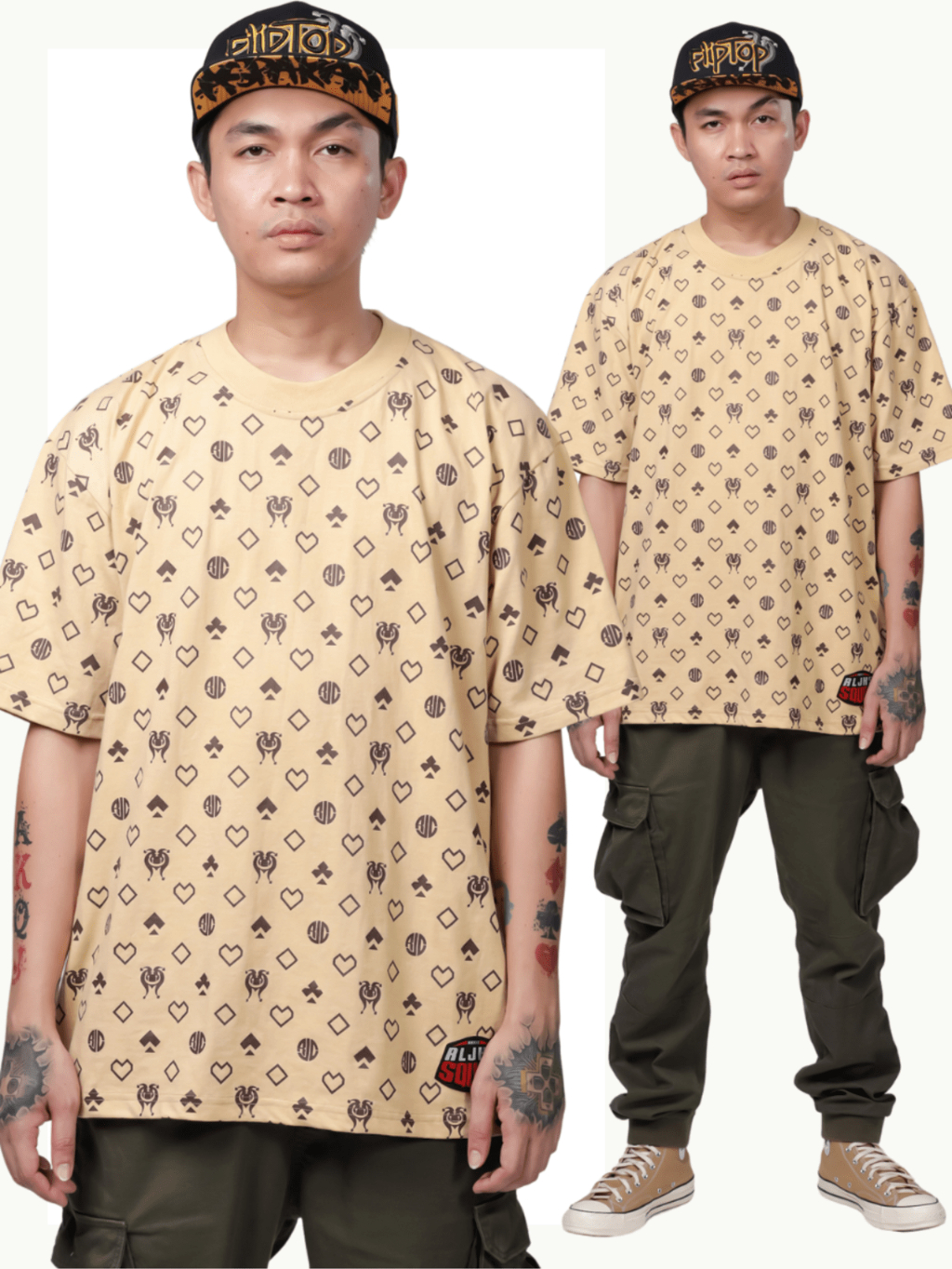 Real Jokes Clothing - Symbols (Beige) | Shopee Philippines