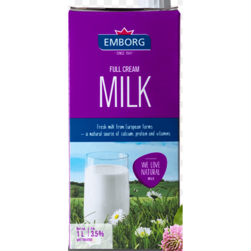 EMBORG FULL CREAM MILK | Shopee Philippines
