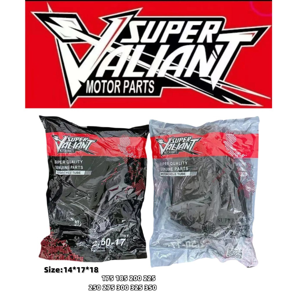 MOTORCYCLE Super-Valiant INTERIOR TUBE FOR MOTOR TIRE | Shopee Philippines