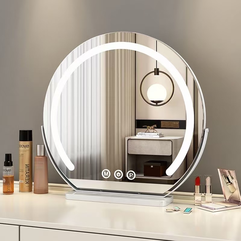 Personalized bedroom beauty cosmetics mirror for make up room LED ...