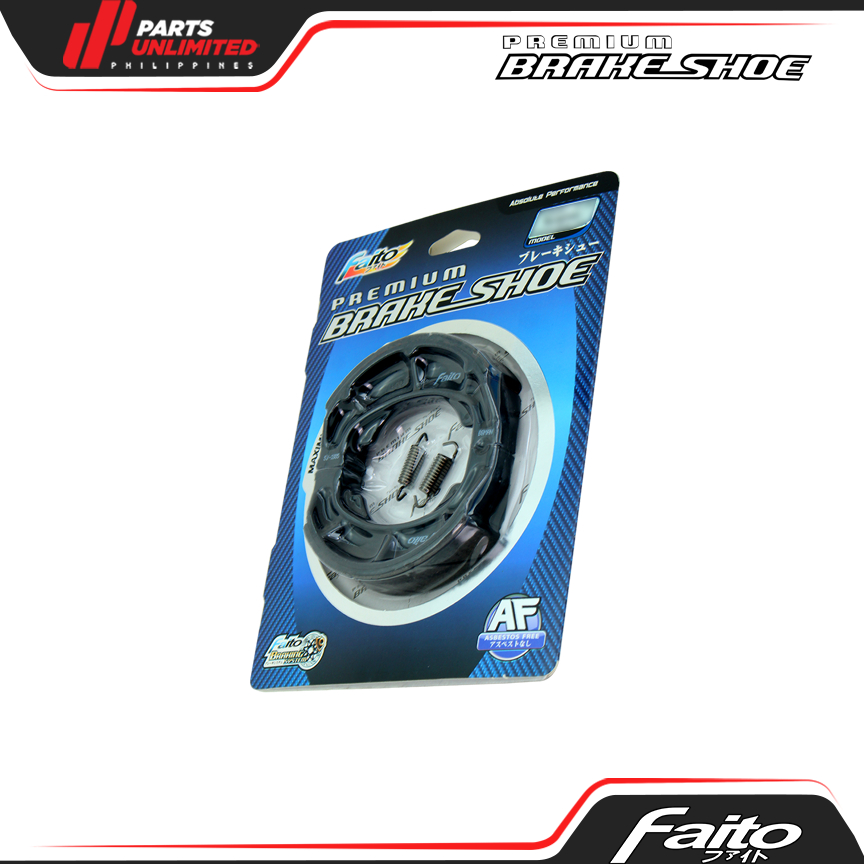 FAITO BRAKE SHOE PREMIUM (Wave 125, Wave 100, XRM 110, XRM 125 ...