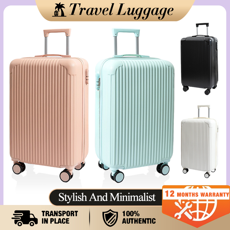 20 Inch Luggage Travel Bag Maleta Trolley Suitcase Large Durable Swivel ...