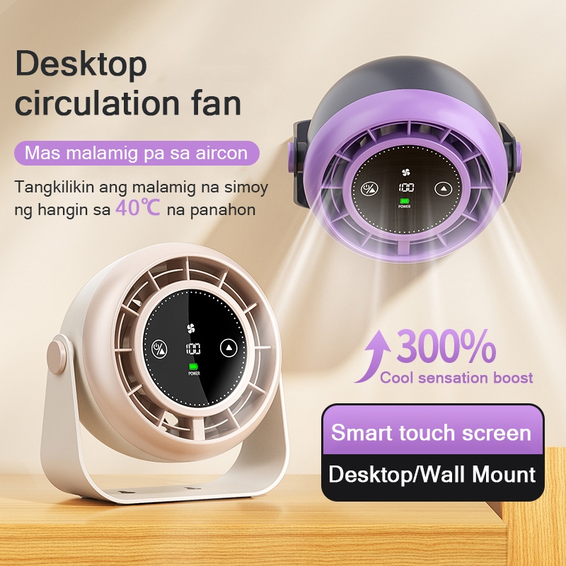 Turbo Mini fan portable desk fan Usb Electric Fan rechargeable Wall ...