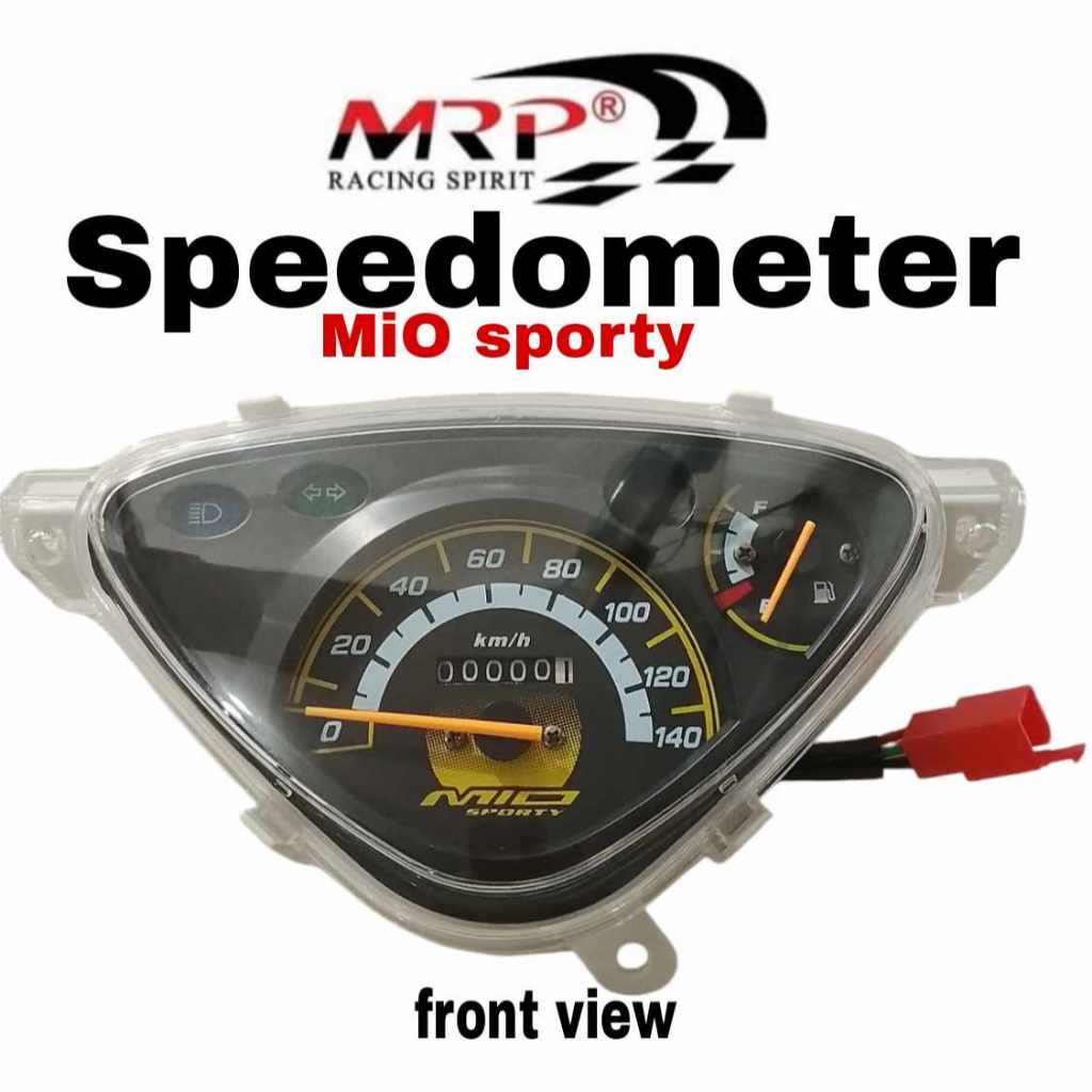 MRP SPEEDOMETER GAUGE RACING FOR ( MIO ONE/ MIO SPORTY ) | Shopee ...