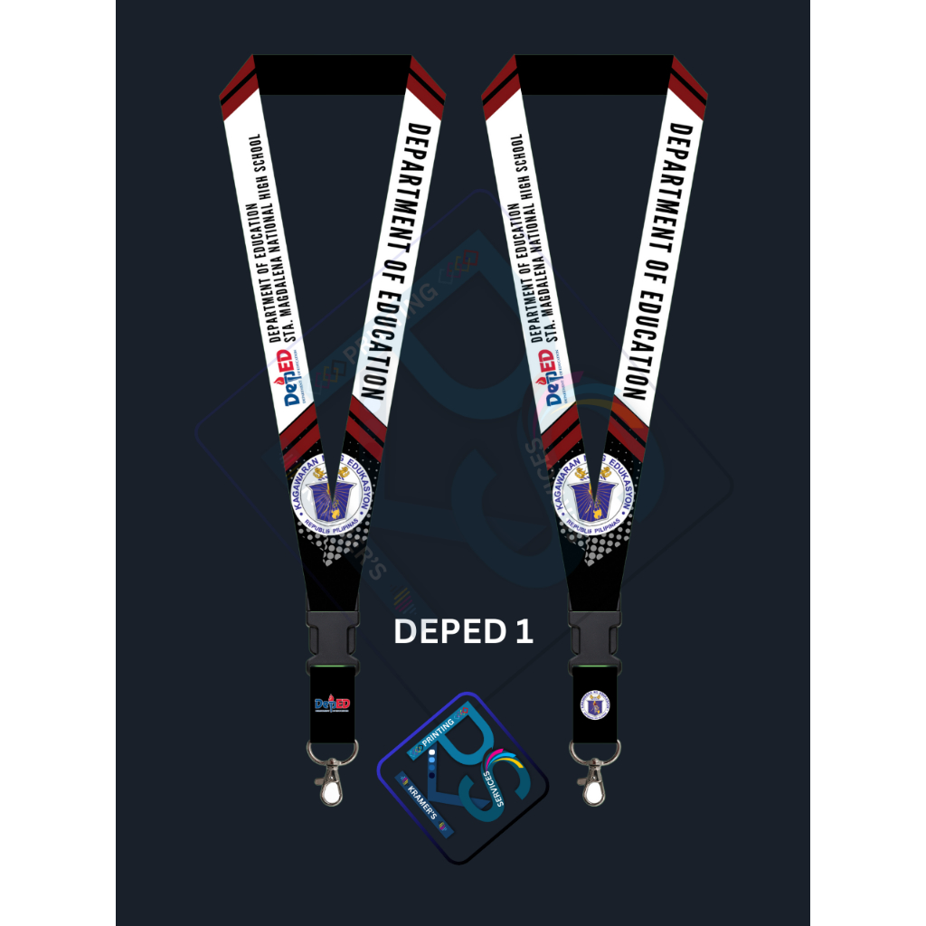 Customizable DEPED/SCHOOL/COMPANY/JOB ID LACE36 inches | Shopee Philippines