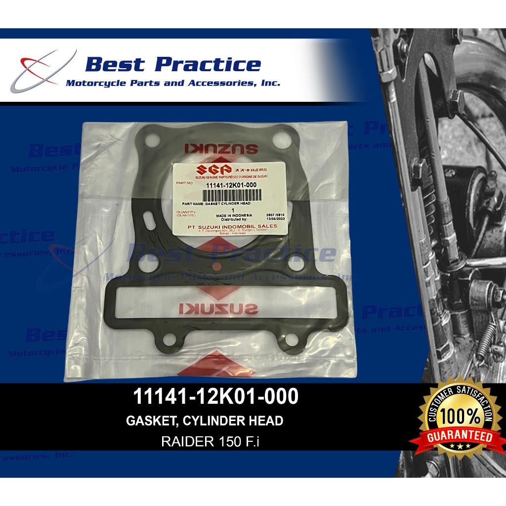 SGP CYLINDER HEAD GASKET GSX-R150 GSX-S150 Raider R150 FI Genuine 11141 ...
