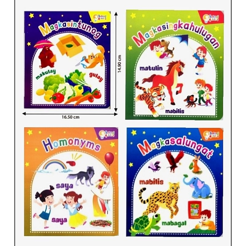 New! FILIPINO BOARDBOOKS HOMONYMS, MAGKASINGKAHULUGAN, MAGKASALUNGAT ...