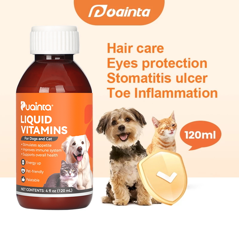 PUAINTA Multivitamin for Dogs and Cats Hair Loss Immune System Gain ...