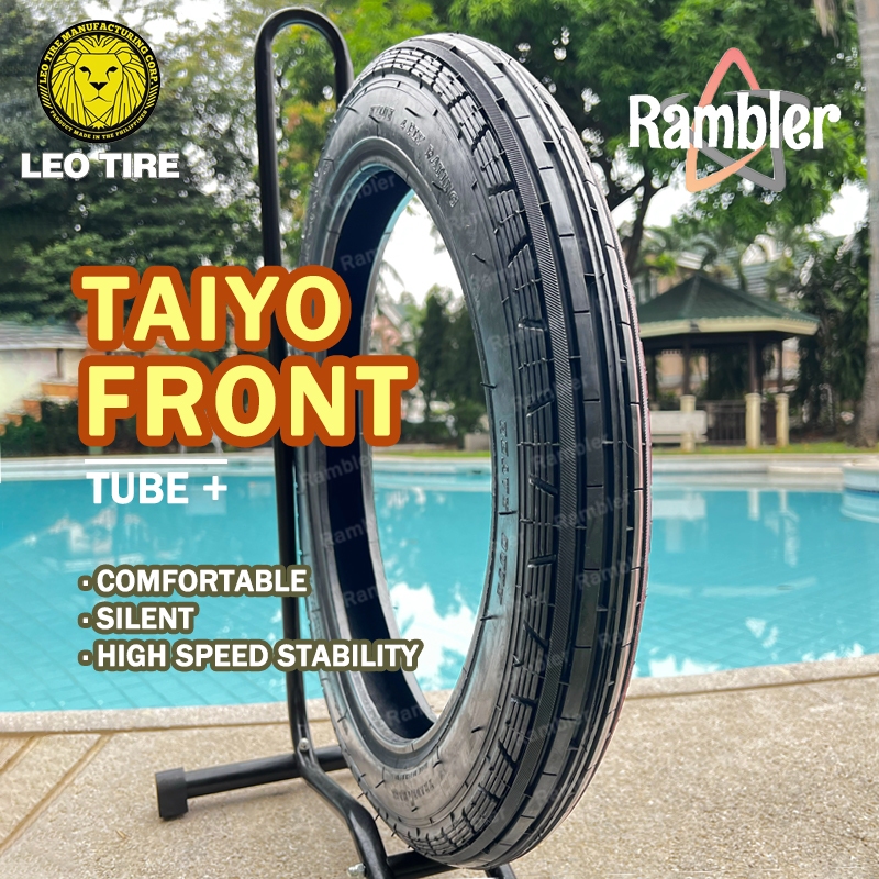 LEO TIRE TAIYO FRONT Silent Comfortable TRICYCLE Traysikel Gulong ...