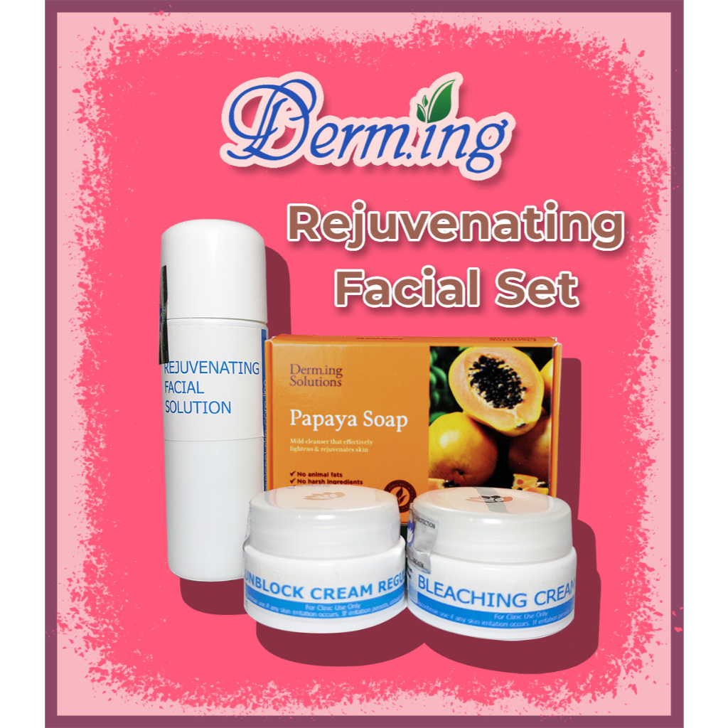 Derming Rejuvenating Facial Set (Big/Small) | Shopee Philippines