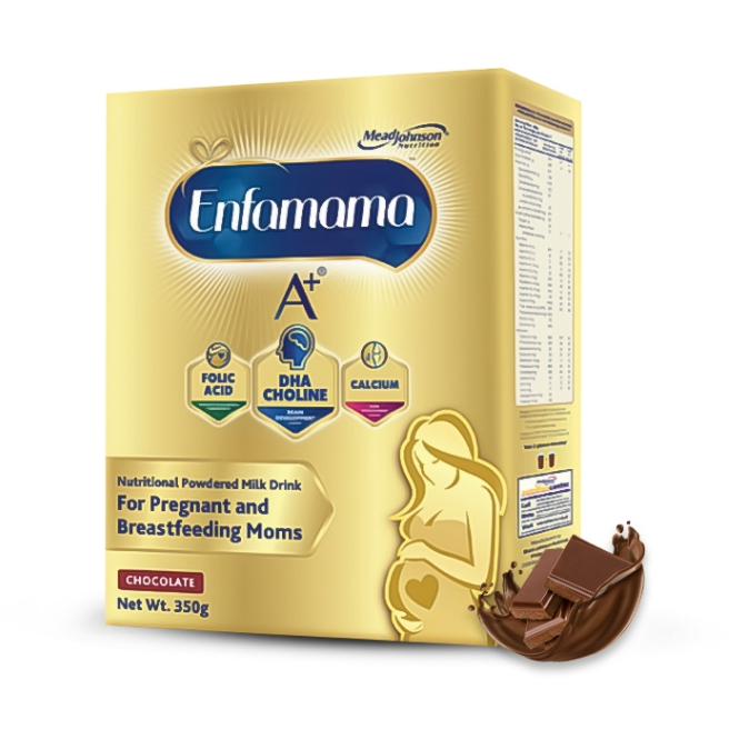 Enfamama A+ Chocolate Powdered Milk Drink for Pregnant & Lactating Moms ...