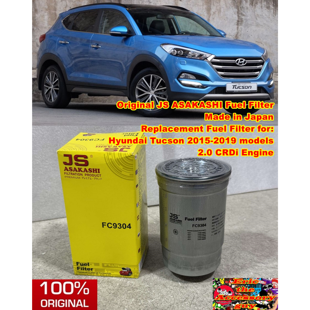 Hyundai Tucson Fuel Filter 2015-2019 models (Original JS Asakashi Made ...