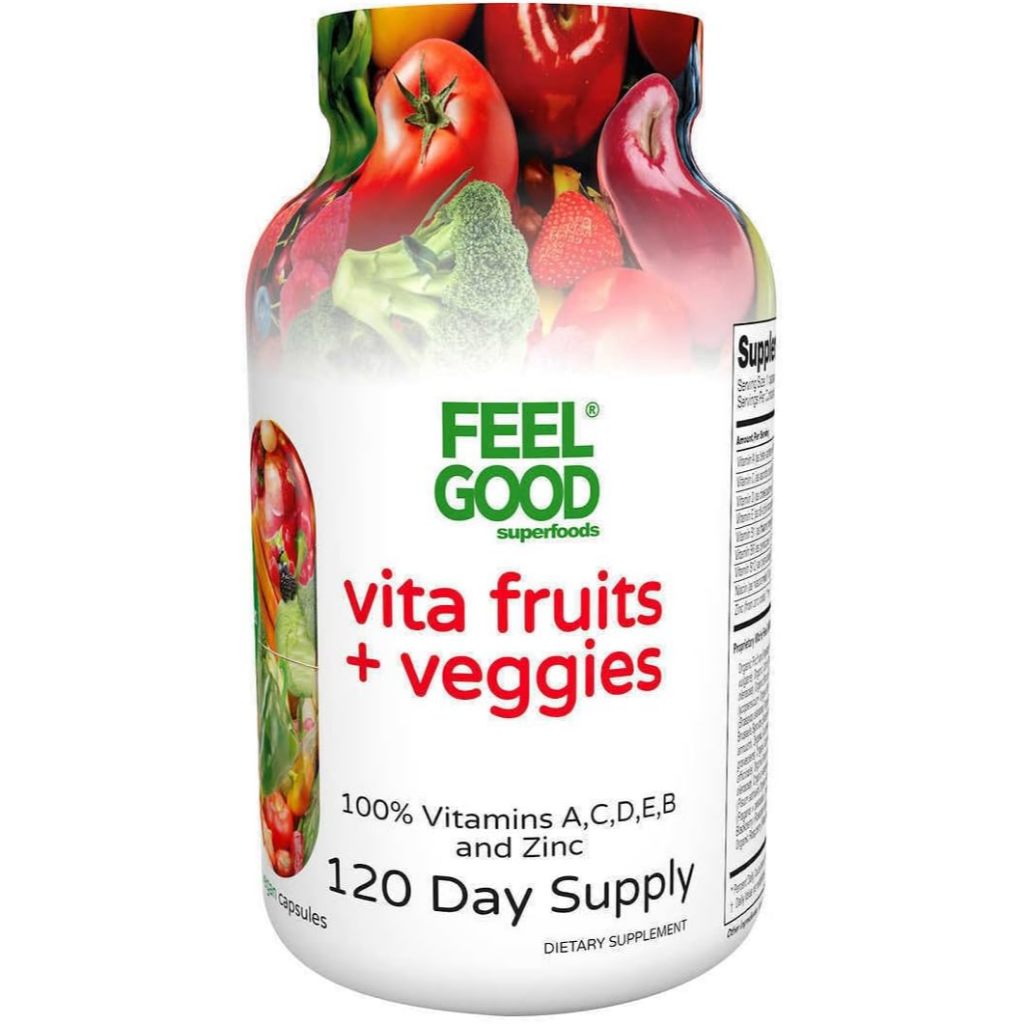 Kirkland Signature Feel Good VitaFruit & Vegetables 120 pcs.【Direct ...