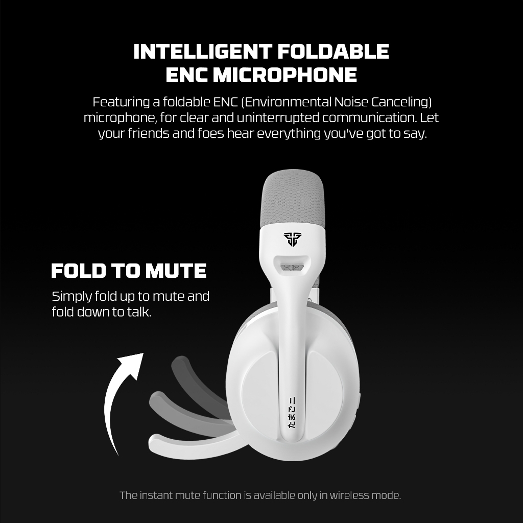 Fantech Tamago II WHG04 Multi-Platform Wireless Headset Tri mode ...