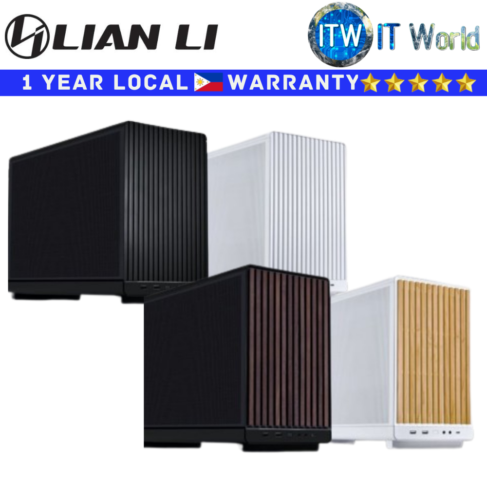 Lian Li Computer PC Case A3-mATX Minimalistic (Black | White | Wooden ...
