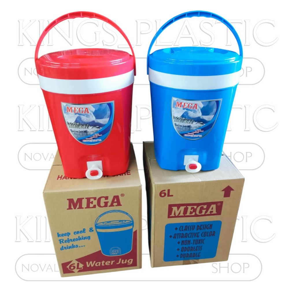 6LITERS MEGA WATER JUG (RANDOM COLOR) | Shopee Philippines