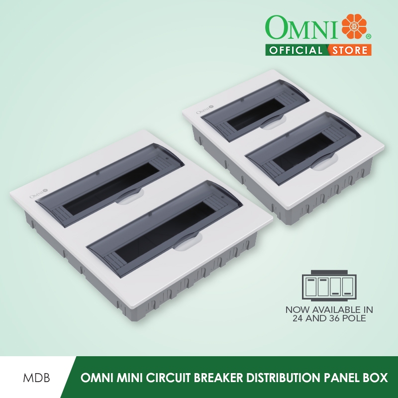 OMNI Mini Circuit Breaker Distribution Panel Box - MDB | Shopee Philippines