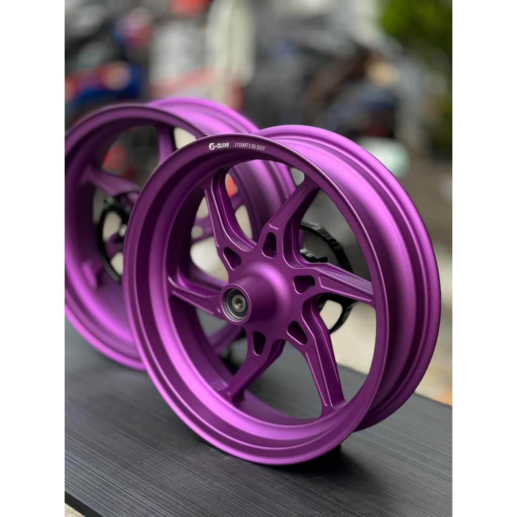 NEW G-REN SF-01 SEMI FORGED MAGS FOR AEROX AND NMAX V2. SF01 | Shopee ...