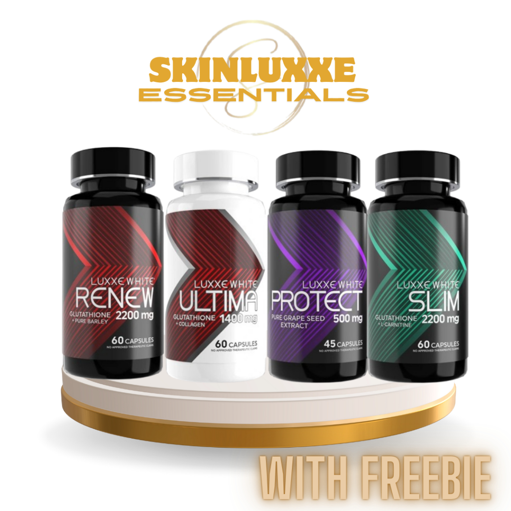 Frontrow Luxxe White Ultima Slim Renew Protect Supplement Collagen Glutathione Slimming Immune ...