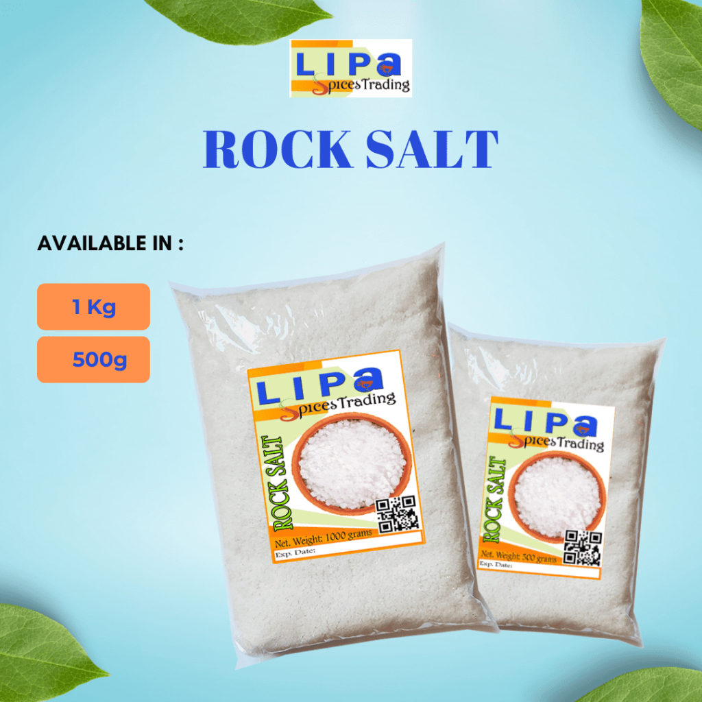 Lipa Spices Trading Iodized Rock Salt 1 Kilo | 500 Grams | Shopee ...