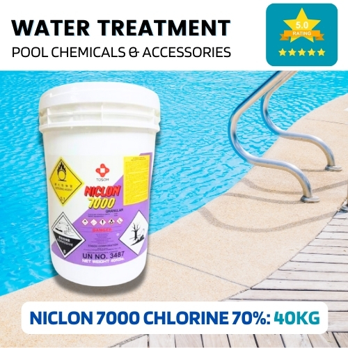 NICLON 7000 JAPAN- CHLORINE (40kg) | Shopee Philippines