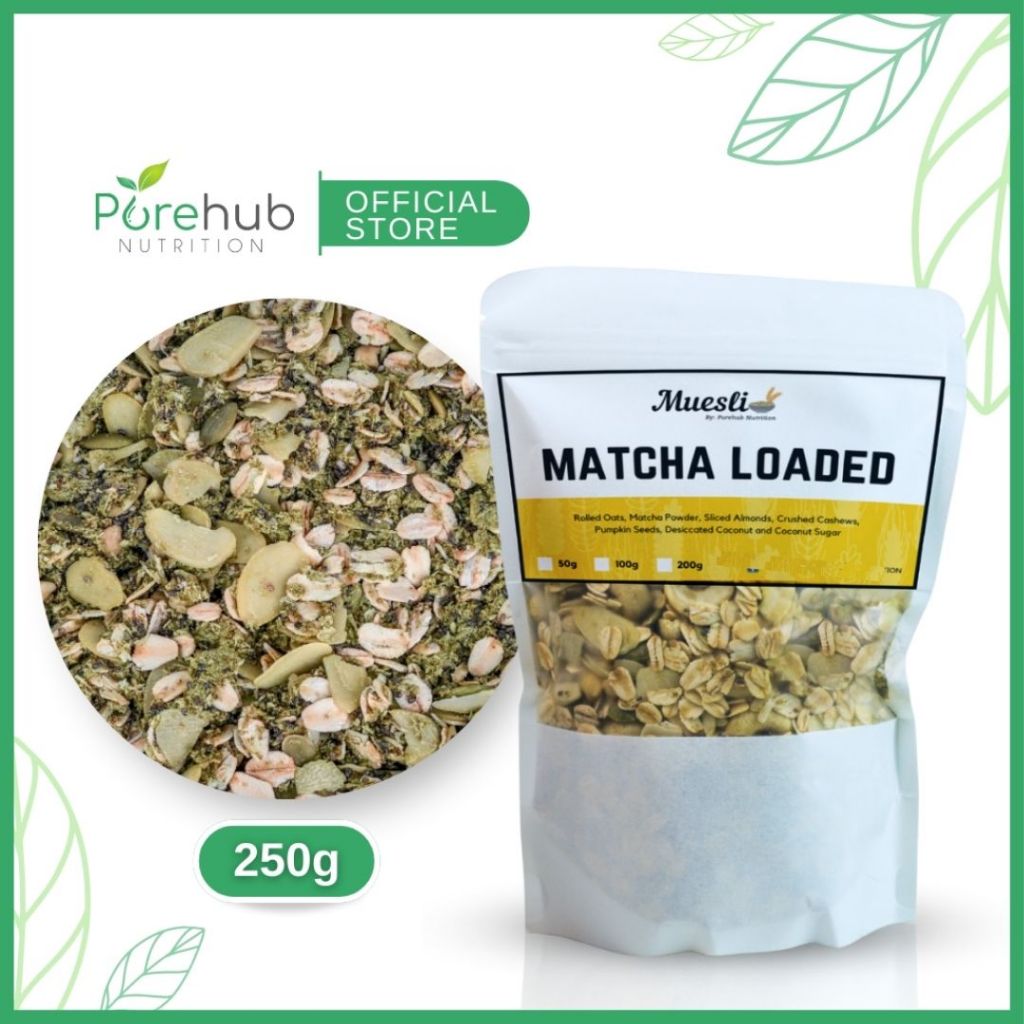 Purehub® Matcha Loaded Muesli (Retail Pack) | Shopee Philippines