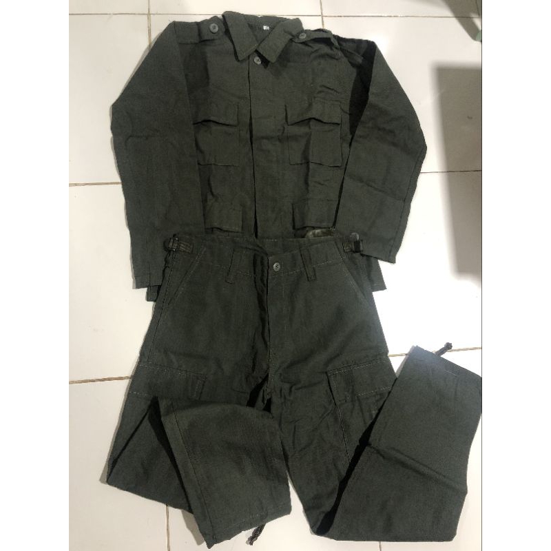 Fatigue ripstop fabric ROTC Uniform Set for students Menswear Clothing ...