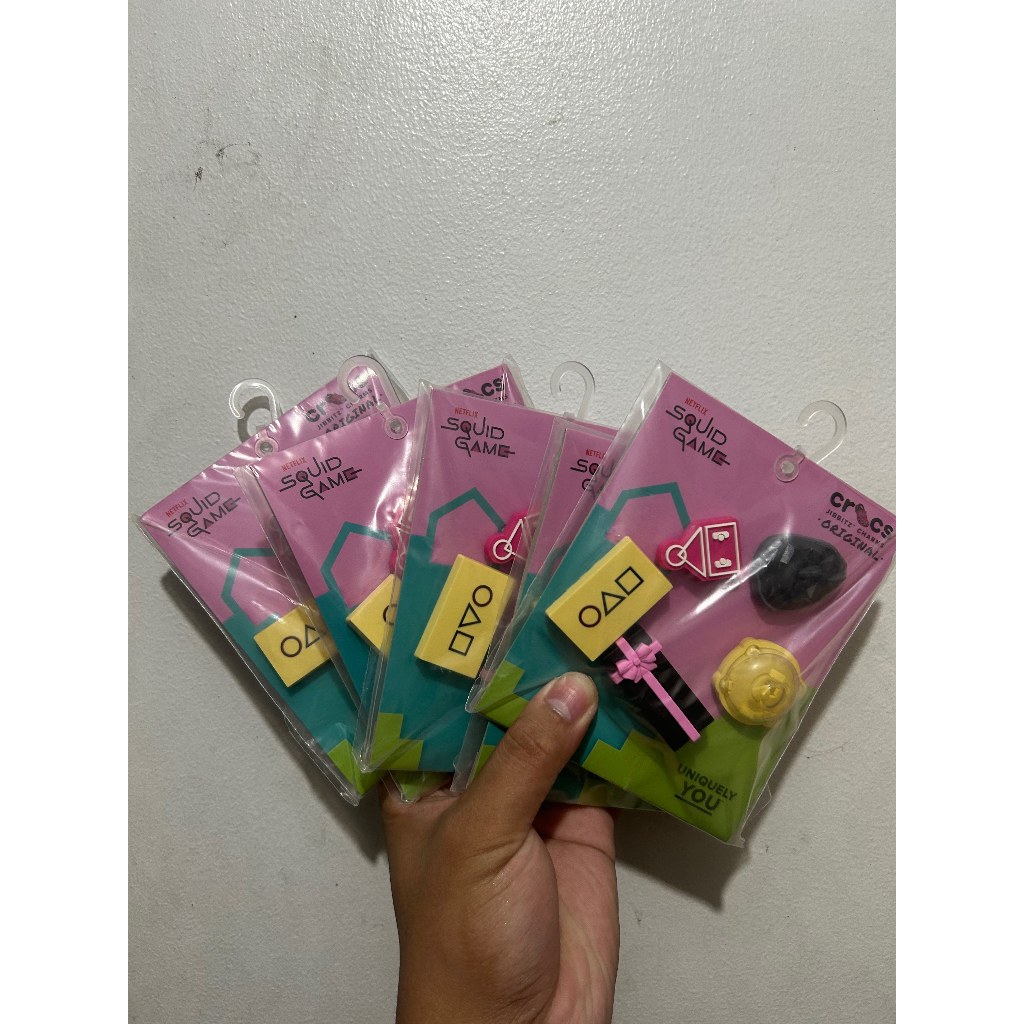 Crocs Jibbitz Squid Game Pack | Shopee Philippines