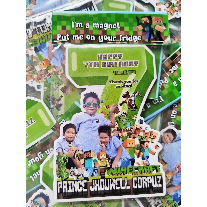 Ref Magnet MineCraft Design | Shopee Philippines