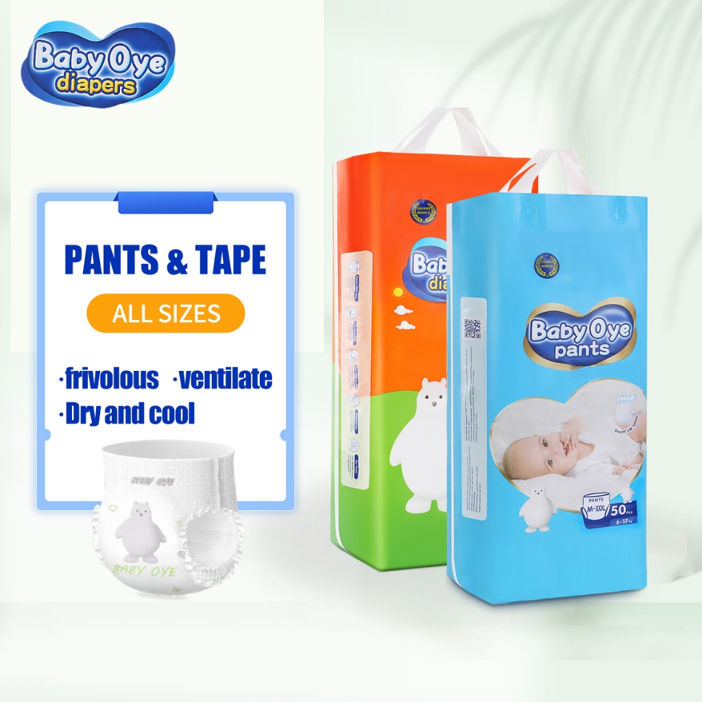 Babyoye korean diaper 50pcs (NB-XXXL) baby diaper on sale Tape and ...