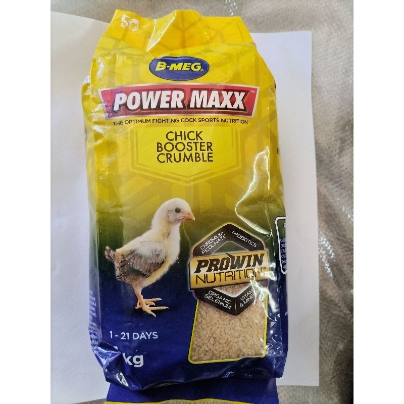 Chick Booster Crumble Power maxx Bmeg 1 to 21 days | Shopee Philippines