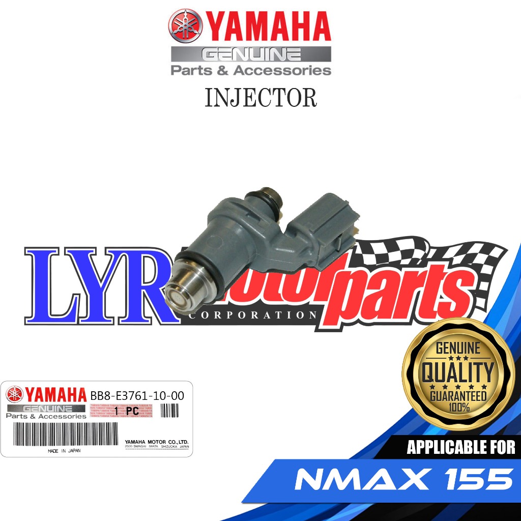 YAMAHA GENUINE FUEL INJECTOR FOR NMAX 155 V1,V2 / AEROX V1,V2 ( BB8 ...