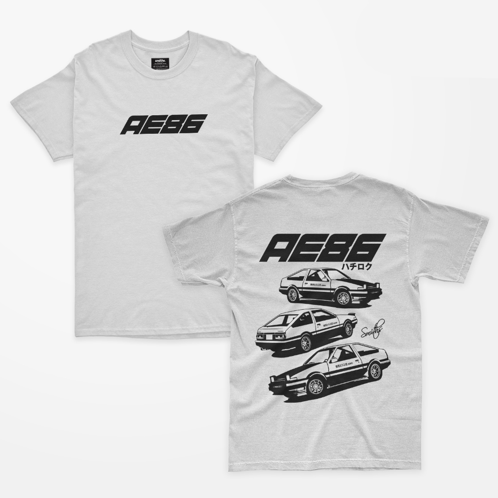Smiths Clothing Sprinter Trueno AE86 Initial D T-shirt | Shopee Philippines