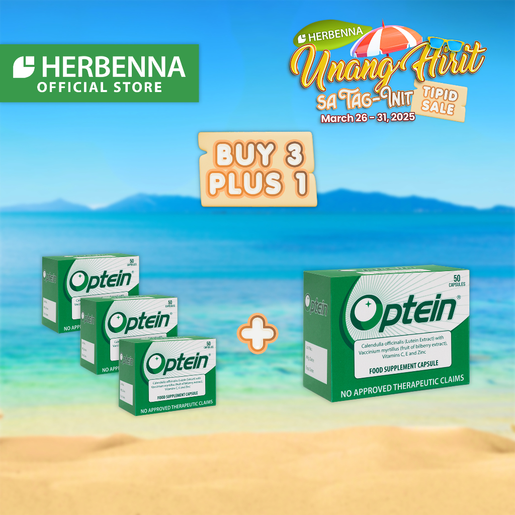OPTEIN LUTEIN PROMO BUY 3 TAKE 1 | Shopee Philippines