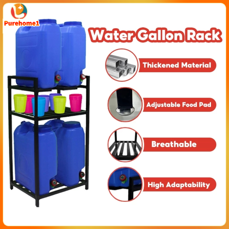 2/3 Layers Water Container Rack Water Gallon Rack Water Tank Bracket ...