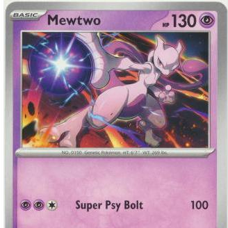 Mewtwo - 059/142 - Uncommon Scarlet & Violet: Stellar Crown Singles ...