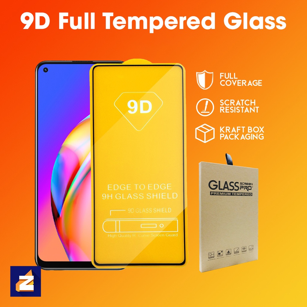 For Oppo A98 A96 A95 A94 A92 A83 5G 9D Full Cover Tempered Glass Screen ...