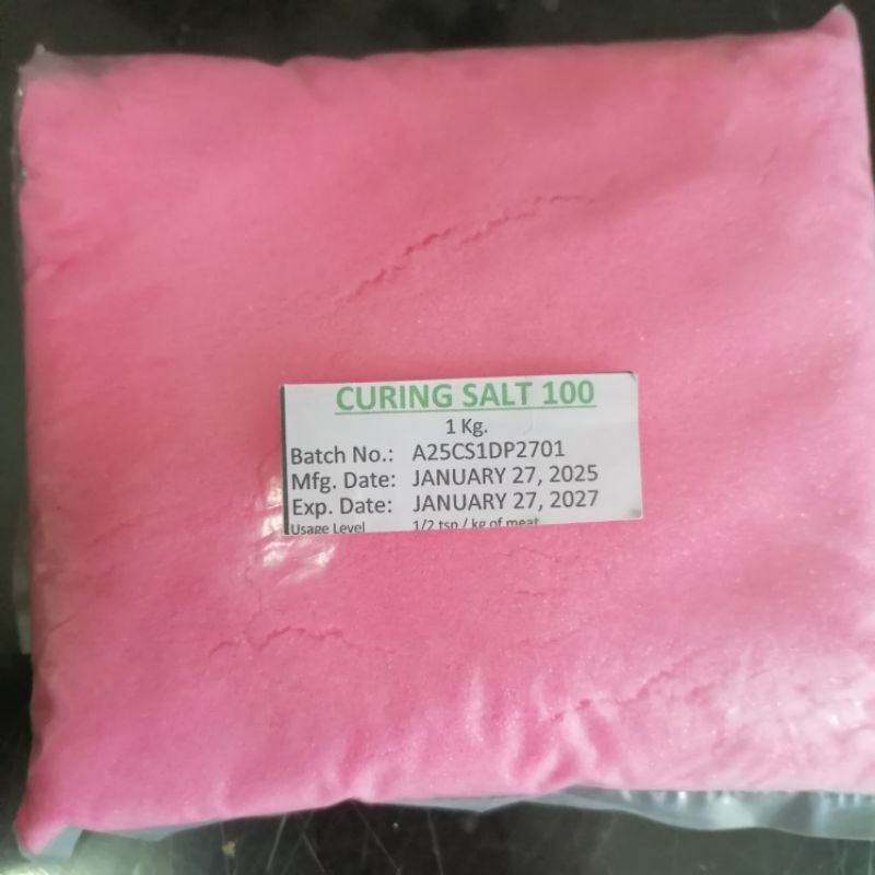 4K Curing salt/ CURE MIX Pink salt/ Prague powder 1kg FOR MEAT ...