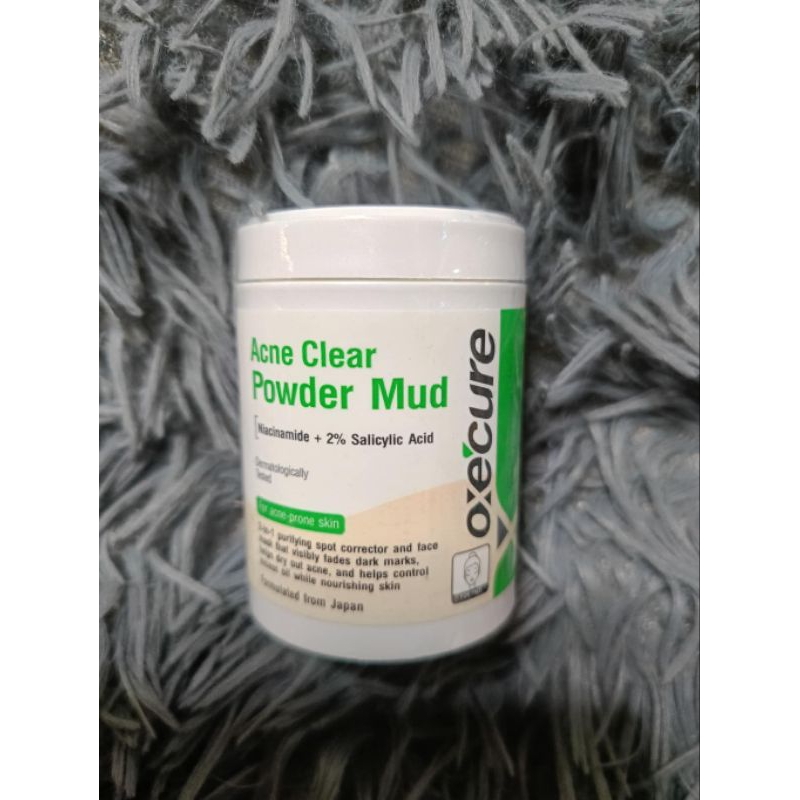 OXECURE ACNE CLEAR POWDER MUD 50G | Shopee Philippines