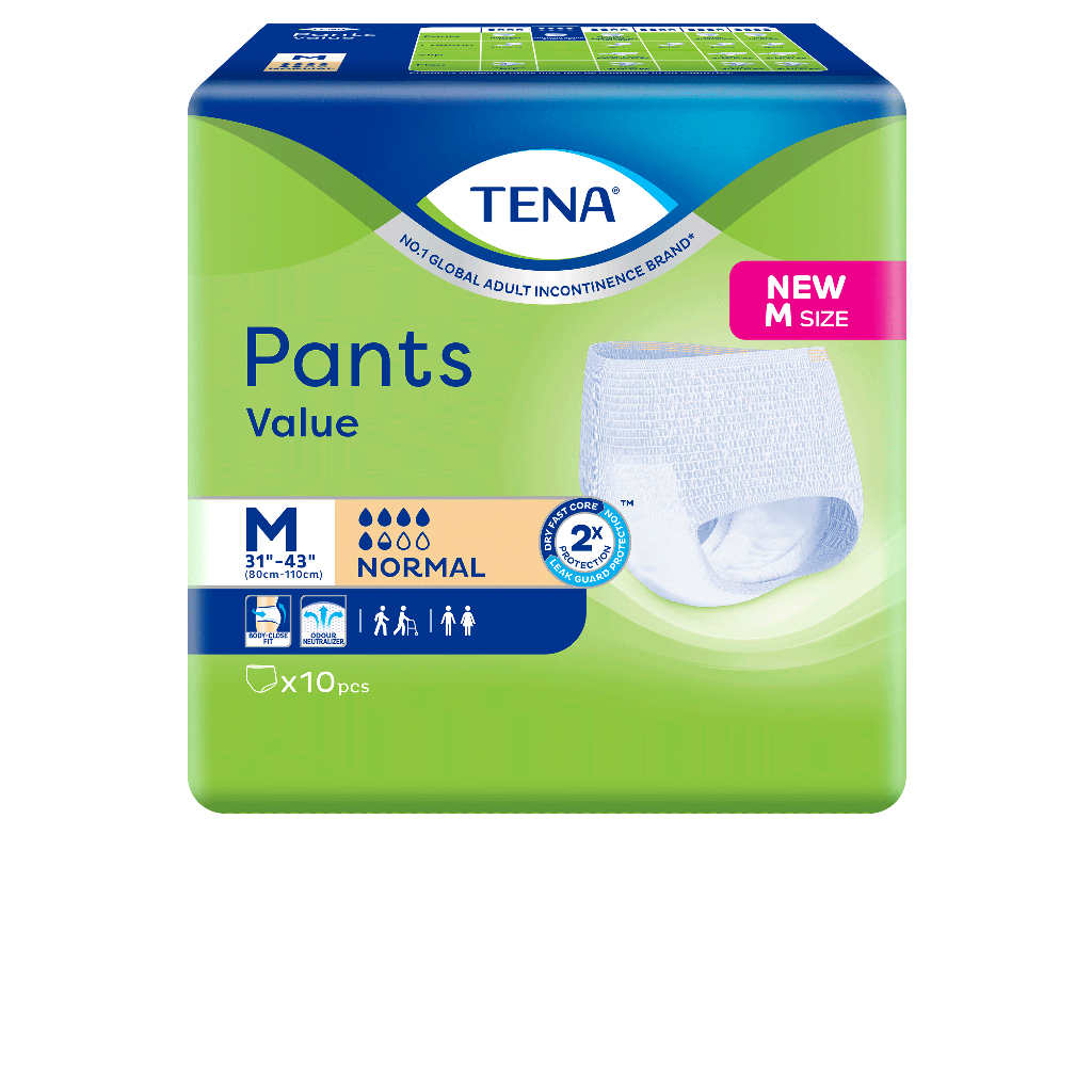 TENA Pants Value M (10 pcs per pack) | Shopee Philippines