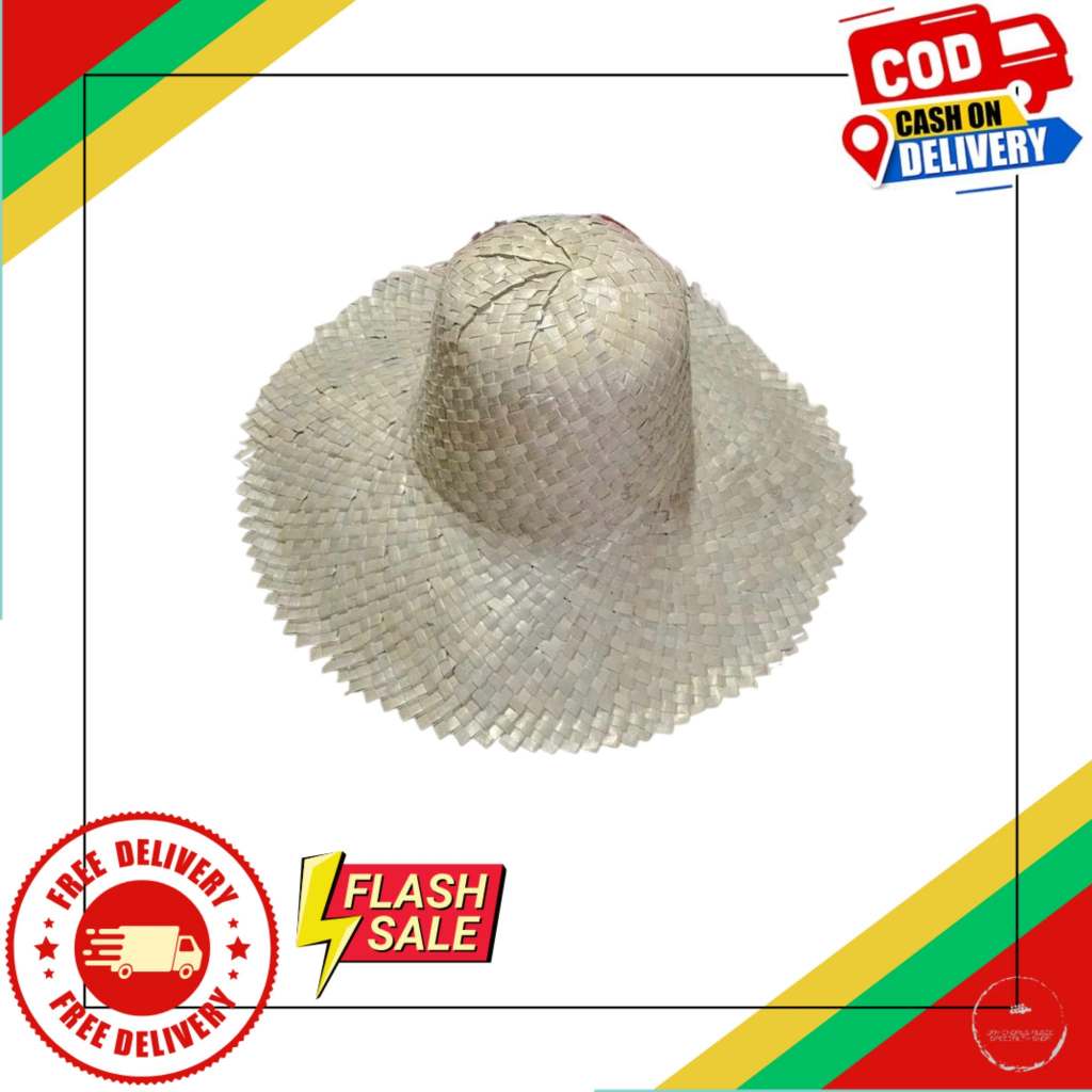 Lagari native filipino weaved hat farmers hat | Shopee Philippines
