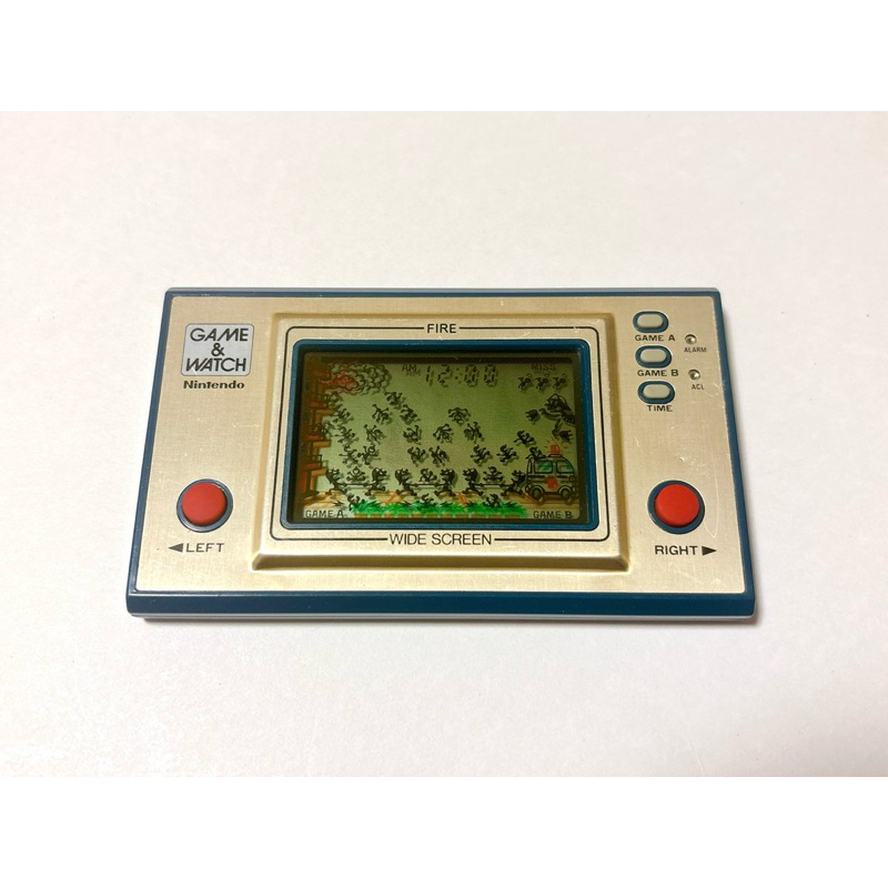 NINTENDO GAME AND & and WATCH Fire Wide Screen 1981 Direct From Japan ...